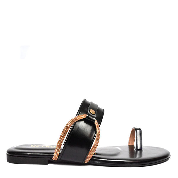 Buy Slides Shoes For Girls Online | Chappal Designs | Metro Shoes ...